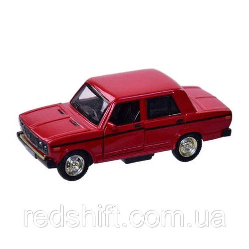 Машинка ВАЗ 2106 Автопром 7793 132 Красный PS, код: 7582681 (ID#1952478781), цена: 351 ₴, купить ...