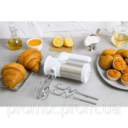 Купить Миксер ручной MAGIO MG-230 с LED подсветкой White PR, код: 7778981, цена 1138.99 ₴ — Prom ...