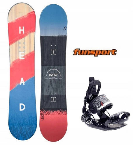 Купить HEAD ROWDY JUNIOR 118 см+SP FASTEC KIDDO+FREE.FS, цена 11480 ...