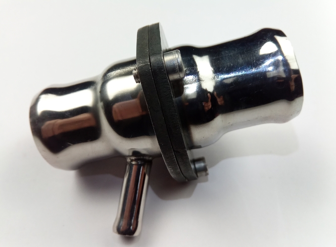 Патрубок Р301Ф выносной корпус термостата (34х34мм) на фланцевом ...