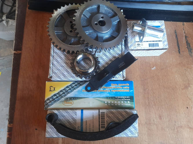 Комплект ГРМ ВАЗ 2103-2106-2121 (ID#1944969199), цена: 2290 ₴, купить на Prom.ua