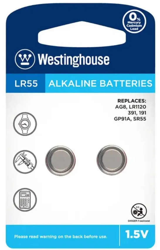 Купити Батарейка Westinghouse Alkaline LR55 AG8 з доставкою по Україні ...