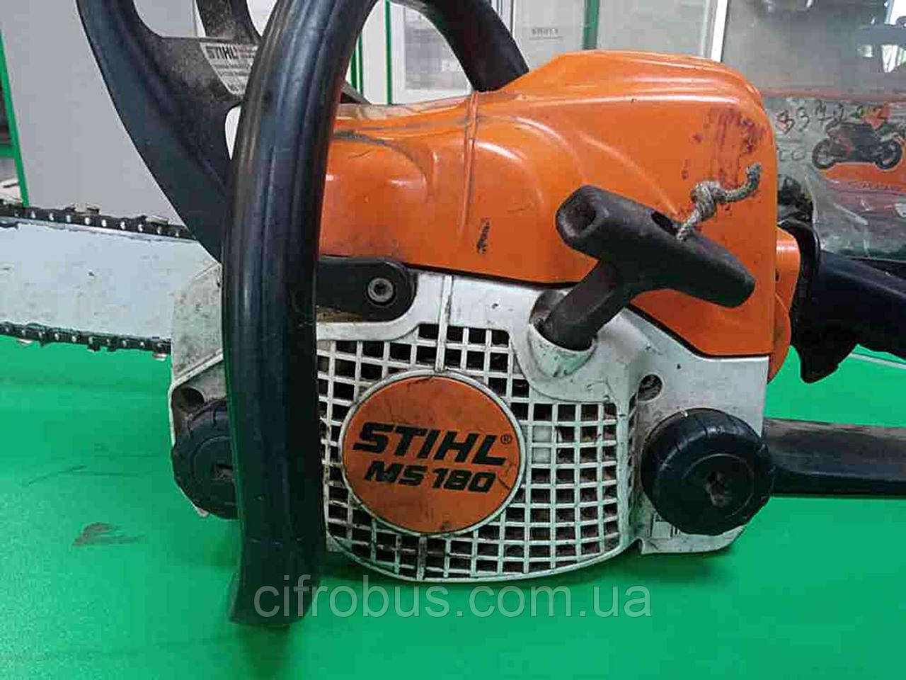Купити Електропила бензопилка ланцюгова Б/У Stihl MS 180, ціна 4250 ₴ - Prom.ua (ID# 1954915536)