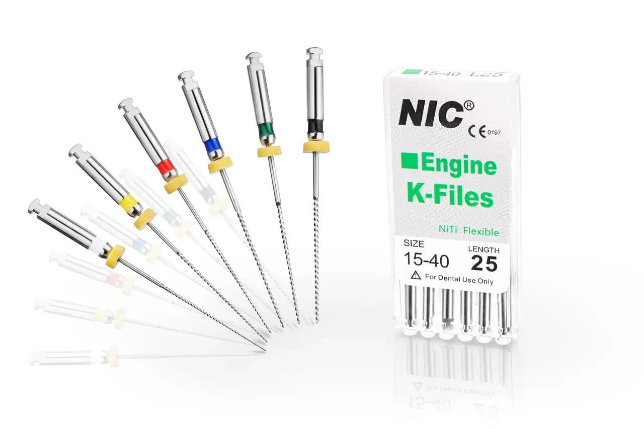 Роторные эндодонтические файлы NIC Engine K File 35: продажа, цена в ...