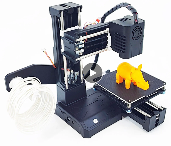 Купить EasyThreed K9 Мини 3D принтер начального уровня PLA пластик 10 м ...