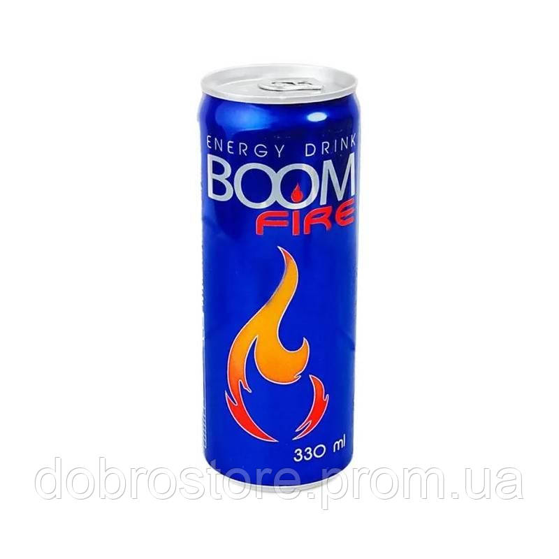 Купити Напій енергетичний Boom Fire 330 мл DS, код: 8140225, ціна 51.98 ...