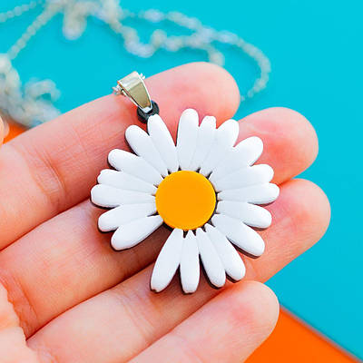 Подвеска ромашка | Сравнить цены и купить на Prom.ua
