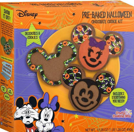 Шоколадне печиво Disney's Mickey and Minnie Pre-Baked Halloween ...