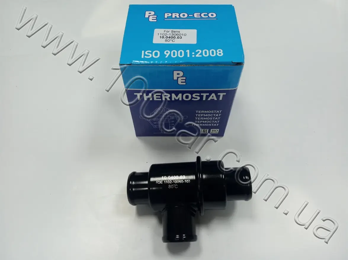 Купить Термостат Pro-Eco 10.0400.03 (80°C) металлический для ЗАЗ-1102 ...
