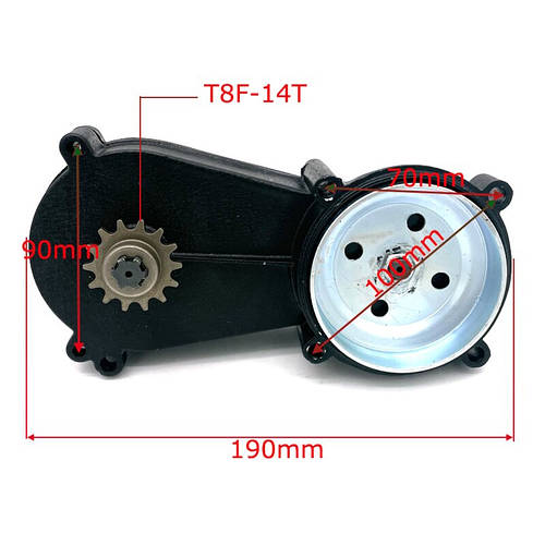 Купить Редуктор для переделки на мото косу бензо пилу велосипед для ...