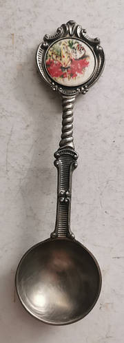 Ложка оловянная Цветы (ID#1207172064), цена: 700 ₴, купить на Prom.ua