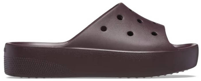 Женские кроксы Crocs Classic Platform Slide M6W8-38-24.5 см Dark Cherry ...
