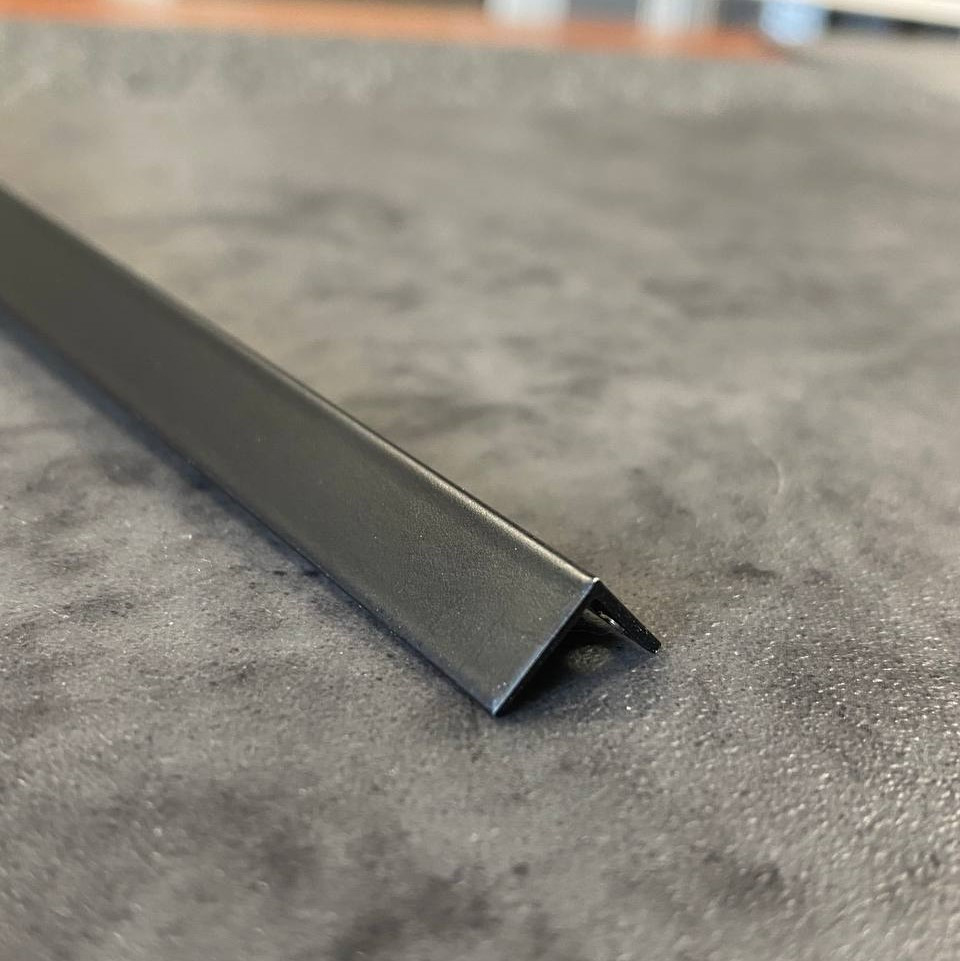 Угол 10х10 мм черный матовый 2,7 м алюминиевый, защитный, TopProfil ...