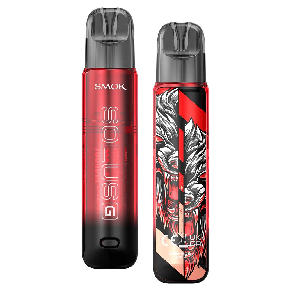 Купить P.O.D. система SMOK SOLUS G KIT Transparent Red, ORIGINAL, цена ...