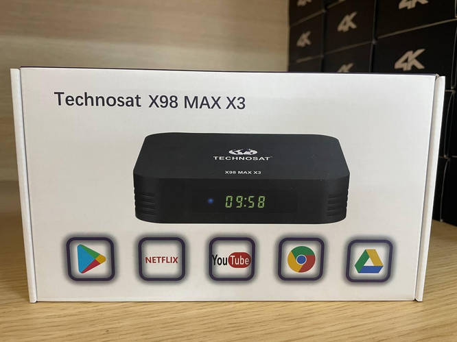 Купити Смарт-приставка Technosat X98 MAX X3 TV Box (Android 9, Amlogic ...