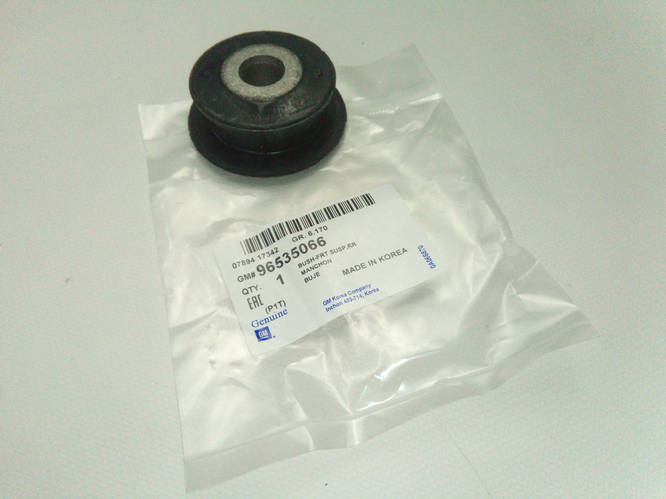 Сайлентблок передней балки (задний) Aveo, "GM" (96535066) (ID ...