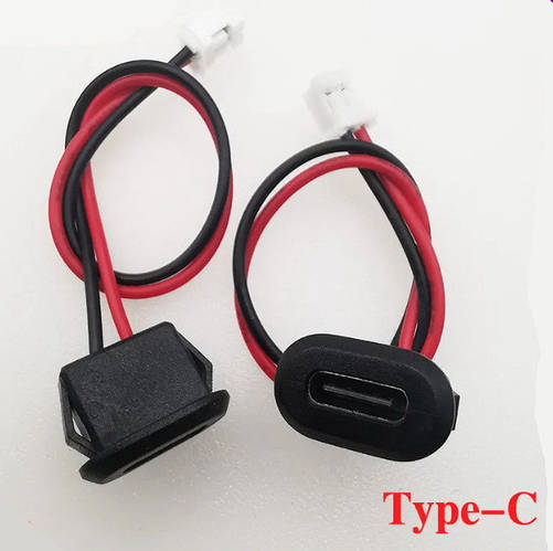 Врезной разъем USB Type C 2 пин - гнездо мама (ID#1960051548), цена: 28 ...