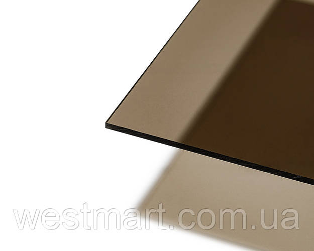Купить Бронзовый монолитный поликарбонат POLICAM 3мм, 500х500мм, цена ...