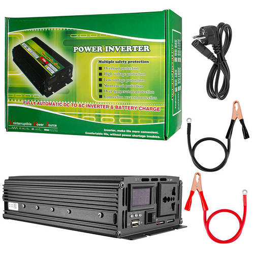 Купить Інвертор Belttt 1000W, 12V, 8A (пікова потужність 2000W ...