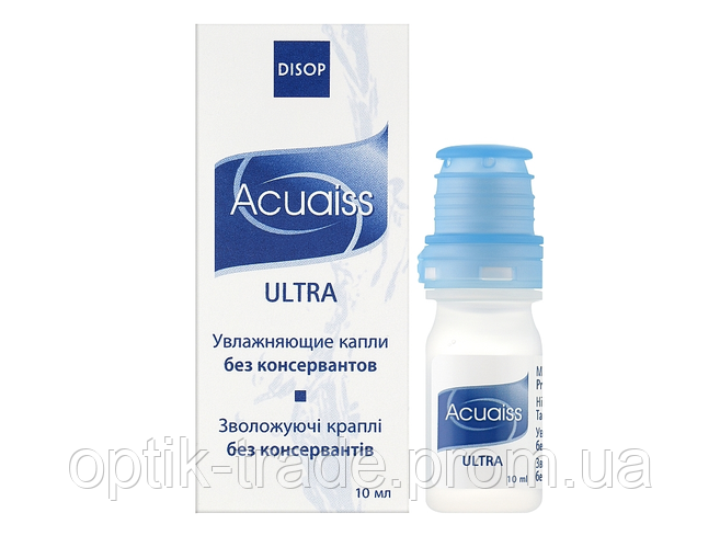 Очні краплі Acuaiss Drops Ultra с гіалуронатом Без консервантів (ID ...