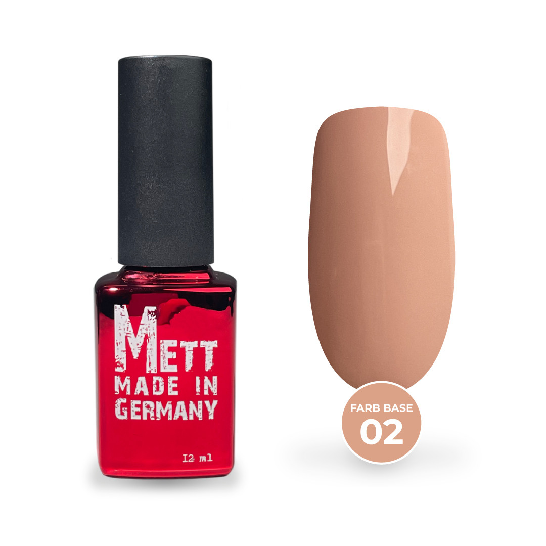 Цветная База Farb Base № 02 Mett Expert Персиково-бежевая 12 Г — в ...
