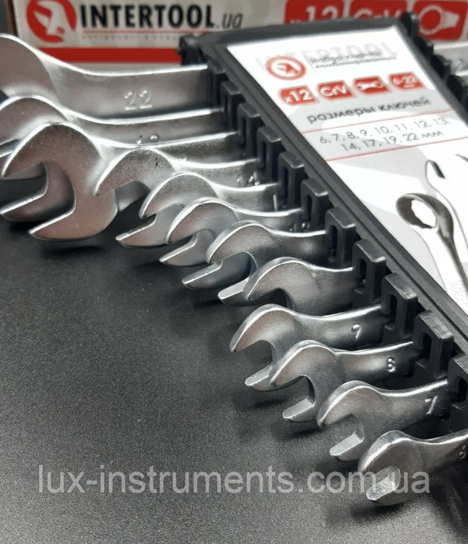 Набір ключів комбінованих 12 од. INTERTOOL HT-1203: продаж, ціна у Харківській області. Набори ...