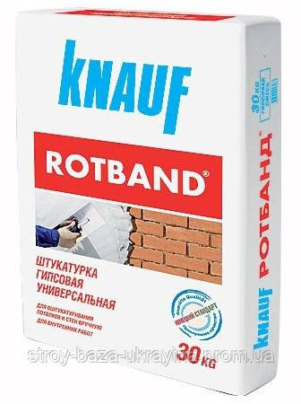 KNAUF Штукатурка ROTBAND 30 кг (ID#1961167597), цена: 325 ₴, купить на Prom.ua