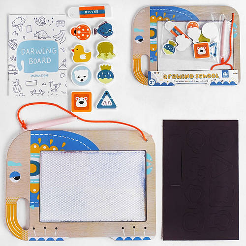 Купити Дерев'яна дошка для малювання C 54573, ціна 220 ₴ - Prom.ua (ID# 1961345367)