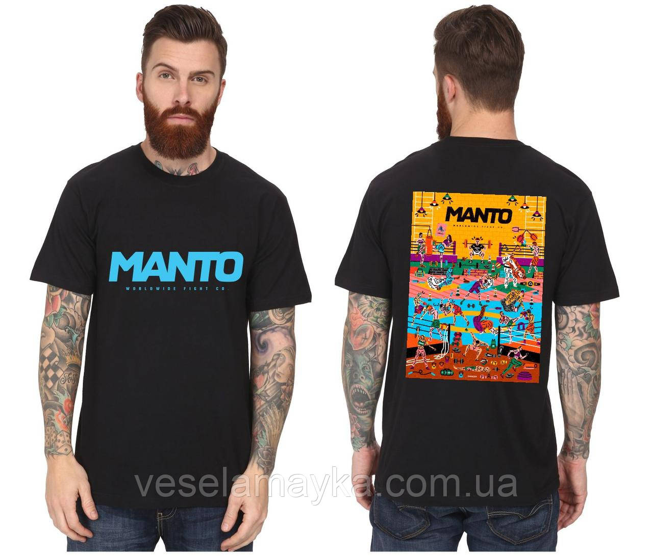 Купить Футболка Manto GYM 2.0 (Манто), цена 849 ₴ — Prom.ua (ID#1961477531)