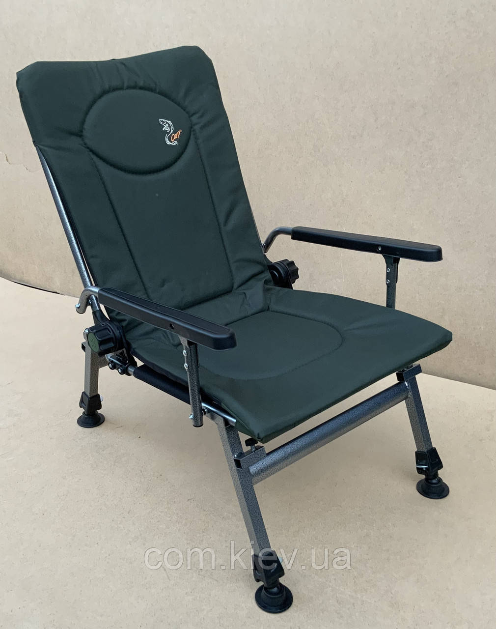 Крісло коропове посилене Carp Elektrostatyk F5R з кріпленнями для ...