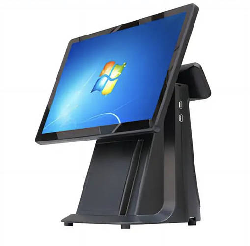 Сенсорный Pos терминал 15 6 Oc Windows встроенный чековый принтер