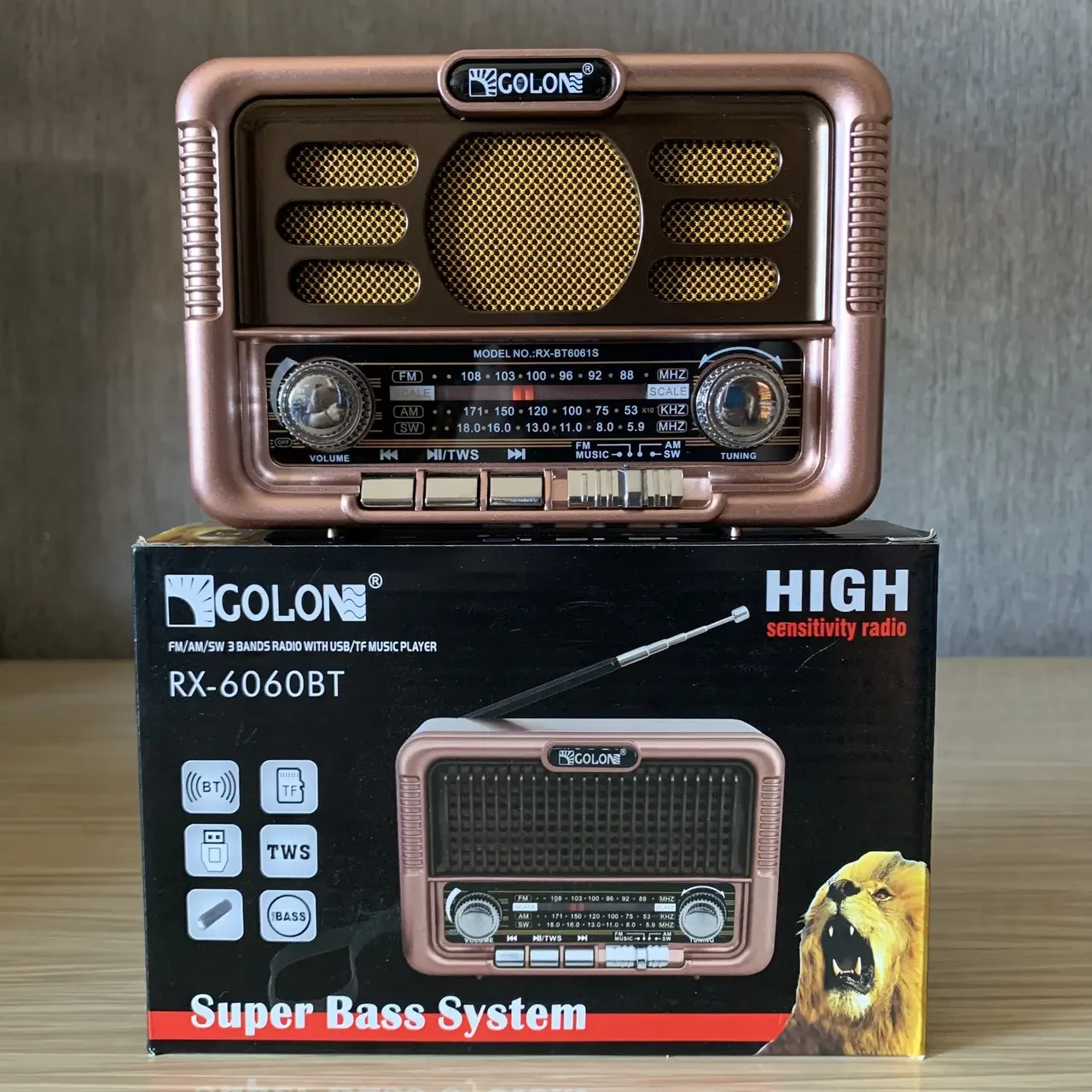 Радіоприймач Golon RX-6061BT: продаж, ціна у Києві. Радіоприймачі від ...