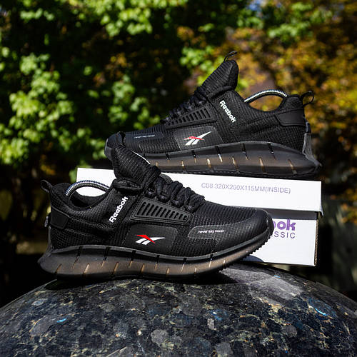 Купить ТЕРМО Кроссовки Reebok Zig Kinetica черные, цена 2472 ₴ — Prom ...