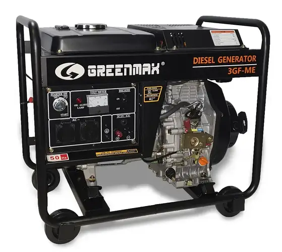 Купить Генератор для дома GREENMAX 3.3 кВт Дизельный генератор для дома ...