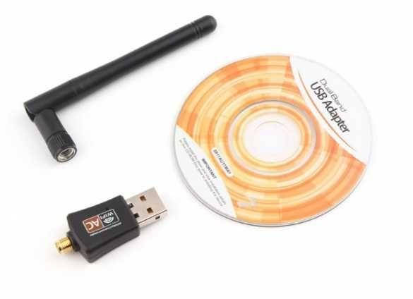 Купить USB 3.0 Wi-Fi адаптер Realtek 8811CU AC600 2 диапазона 2.4G+5G ...