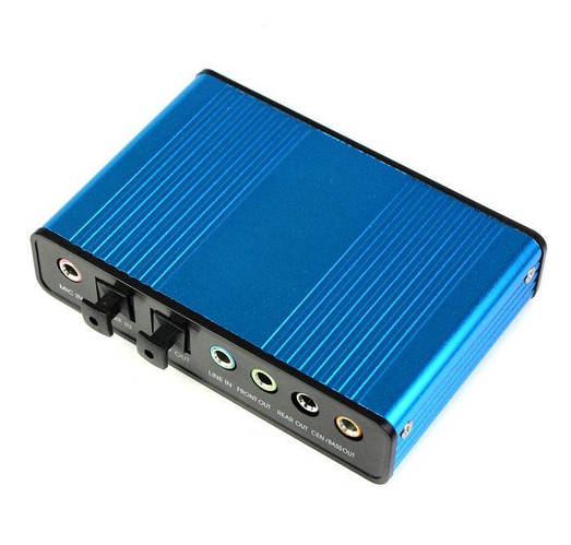 Купить Внешняя Usb звуковая аудио карта 6 каналов 5 1 цена 499