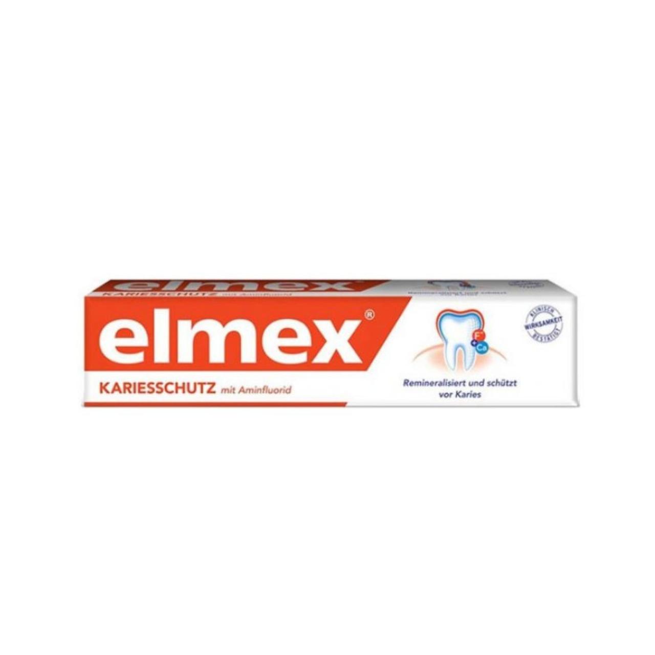 Купить Зубная паста Elmex Защита от кариеса 75мл, цена 110.08 ₴ — Prom ...