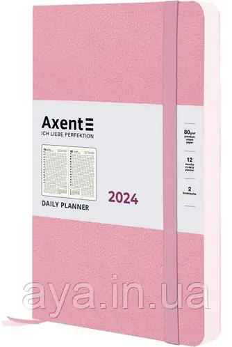 Купить Ежедневник 2024 Axent Partner Soft Skin 8810-24, 145x210 мм, цвета в ассортименте, цена ...