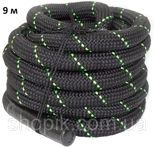 Купить Канат для кроссфита 9м Battle Rope WCG, Канат для спортзала ...