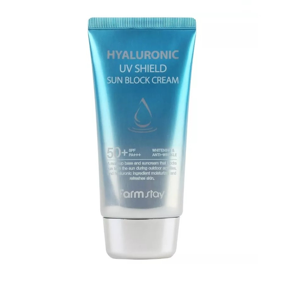 Солнцезащитный Крем SPF50+ PA++ HYALURONIC UV SHIELD SUN BLOCK CREAM ...