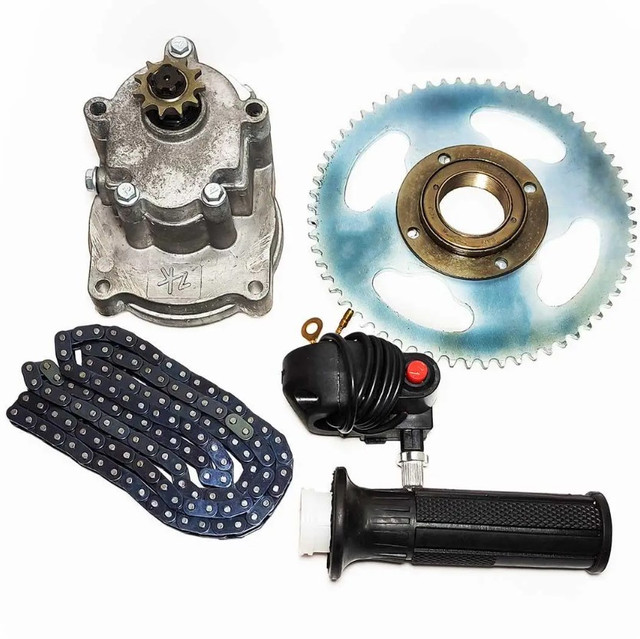 Комплект для установки двигателя от мотокосы на велосипед - купить в ...