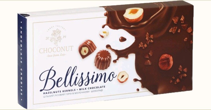 Шоколадні цукерки BELISIMO 90г TM Шоконат Україна (ID#1964517556), ціна ...