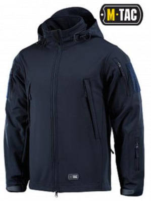 M-Tac куртка тактична Soft Shell Navy Blue XL, ціна: 3087 ₴, купити на Prom.ua