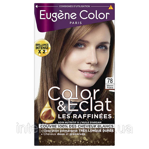 Стійка Фарба Тон у Тон Eugene Perma Color 78 115 мл Шатен Праліне ...
