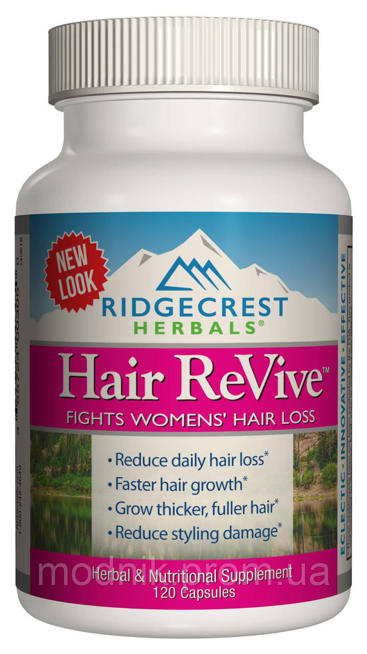 Комплекс от Выпадения Волос для Женщин, Hair ReVive, RidgeCrest Herbals ...