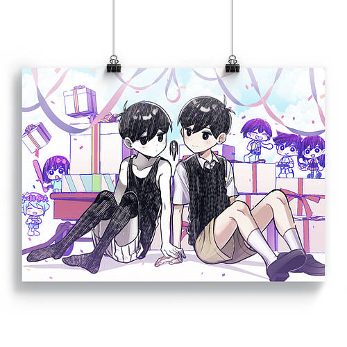 Плакат Оморі | Omori 05 (ID#1965784311), ціна: 30 ₴, купити на Prom.ua