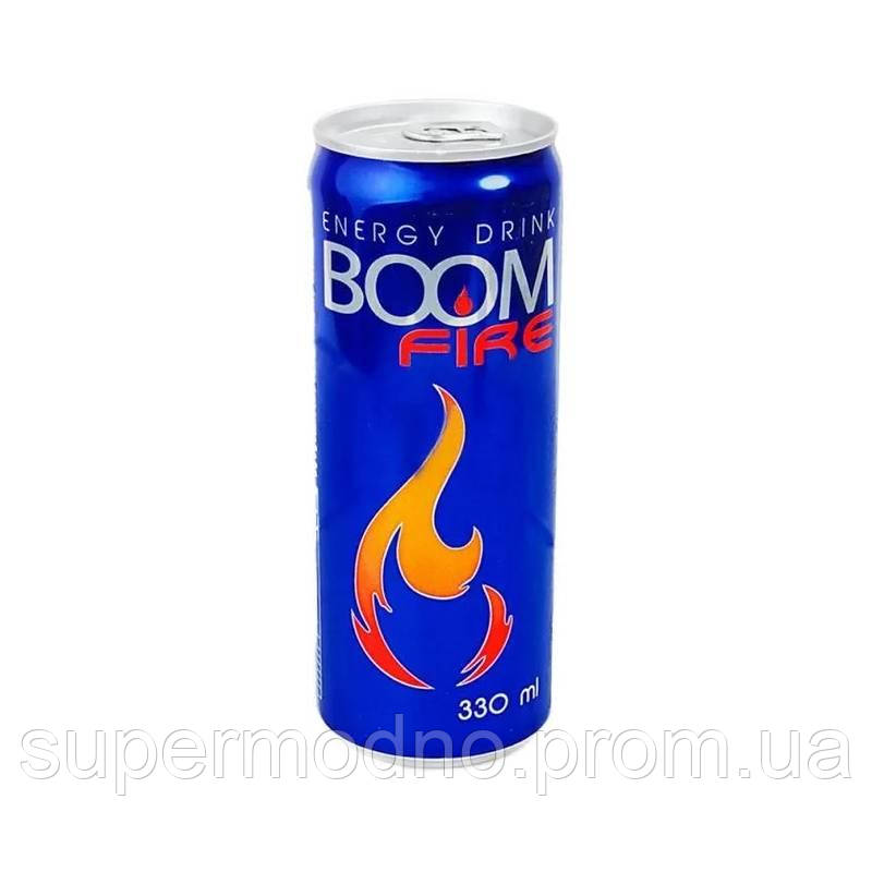 Купити Напій енергетичний Boom Fire 330 мл MN, код: 8140225, ціна 51.98 ...