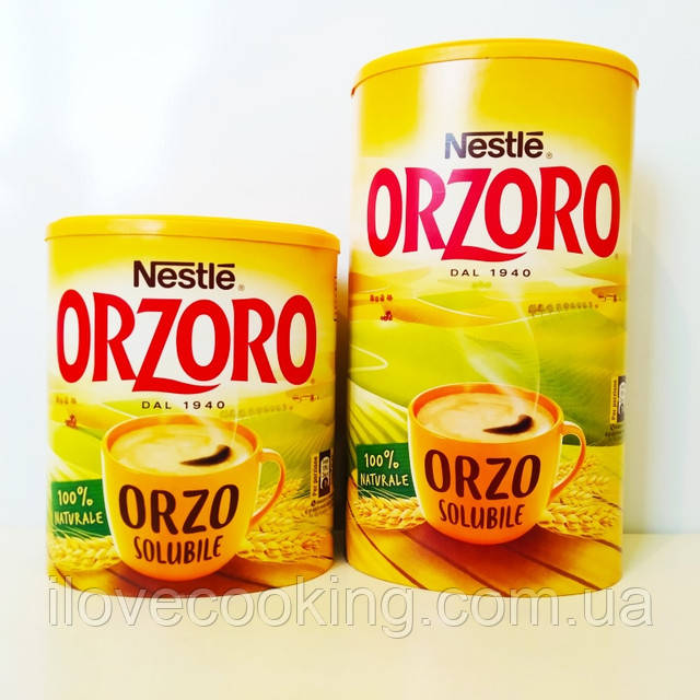 Орзо Nestle Orzoro solubile Orzo 100% Naturale растворимый натуральный ...