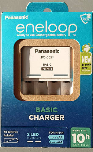 Зарядний пристрій PANASONIC Basic Charger BQ-CC51 (ID#1964955595), ціна ...