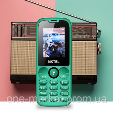 Купить Мобильный телефон MKTEL M2023 800 мАч 2 SIM-карты FM-радио фонарик камера, цена 450 ...